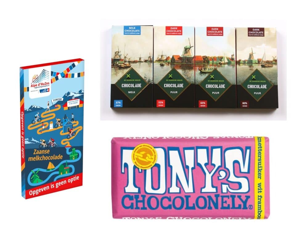 5x chocola voor een goed doel