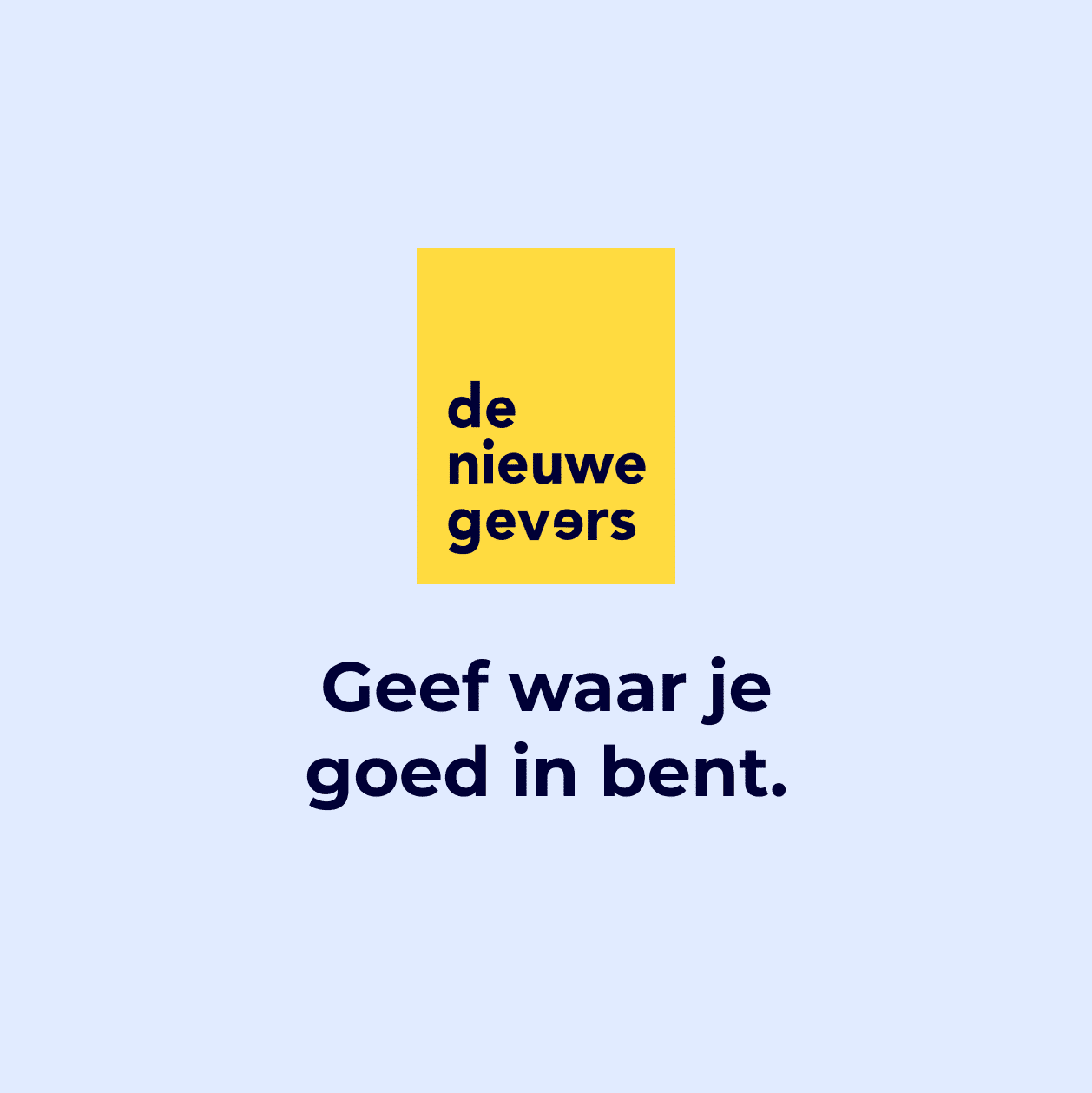 De Nieuwe Gevers: doneer je skills - Pink Things